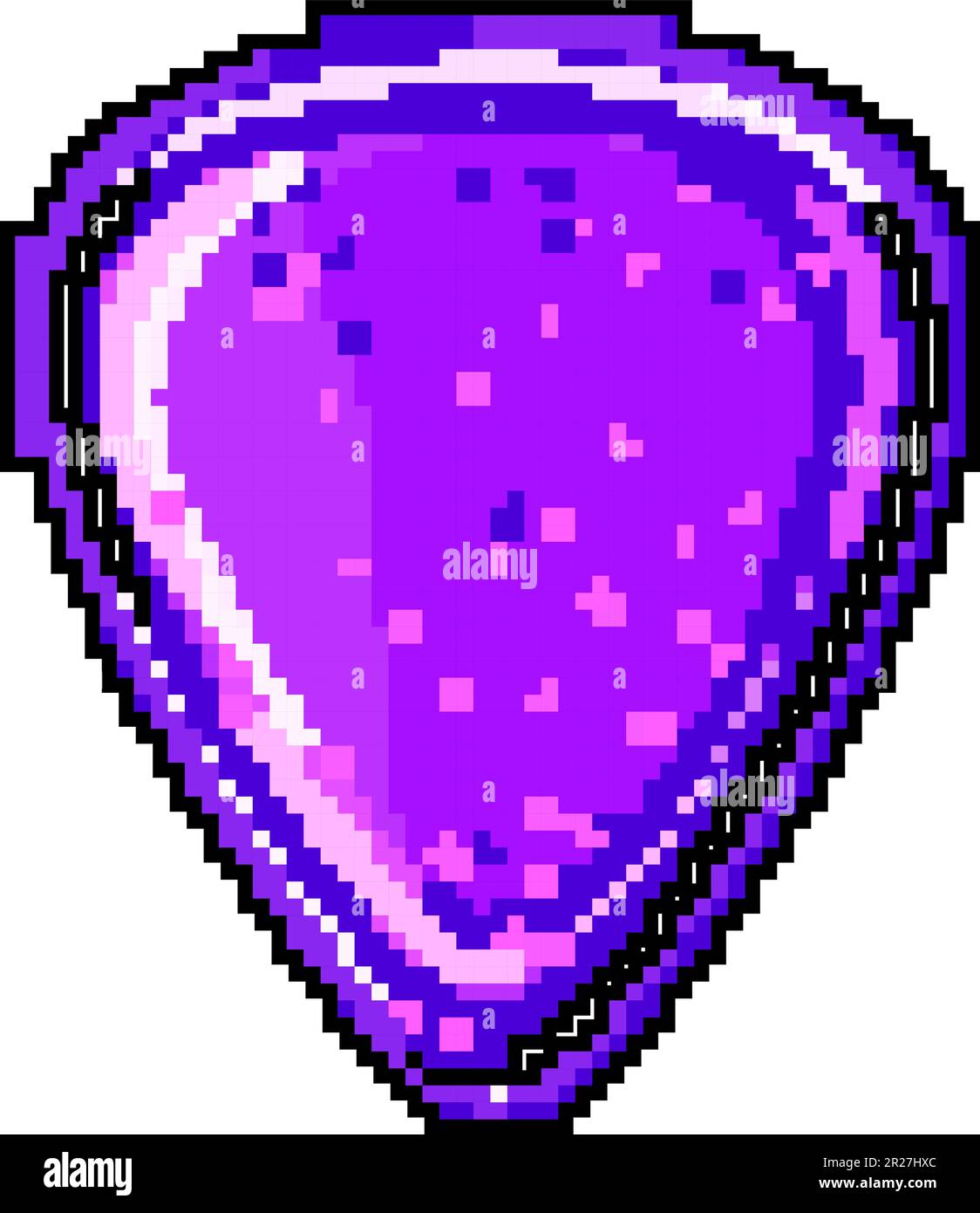 play guitar pick game pixel art vector illustration Stock Vector Image ...
