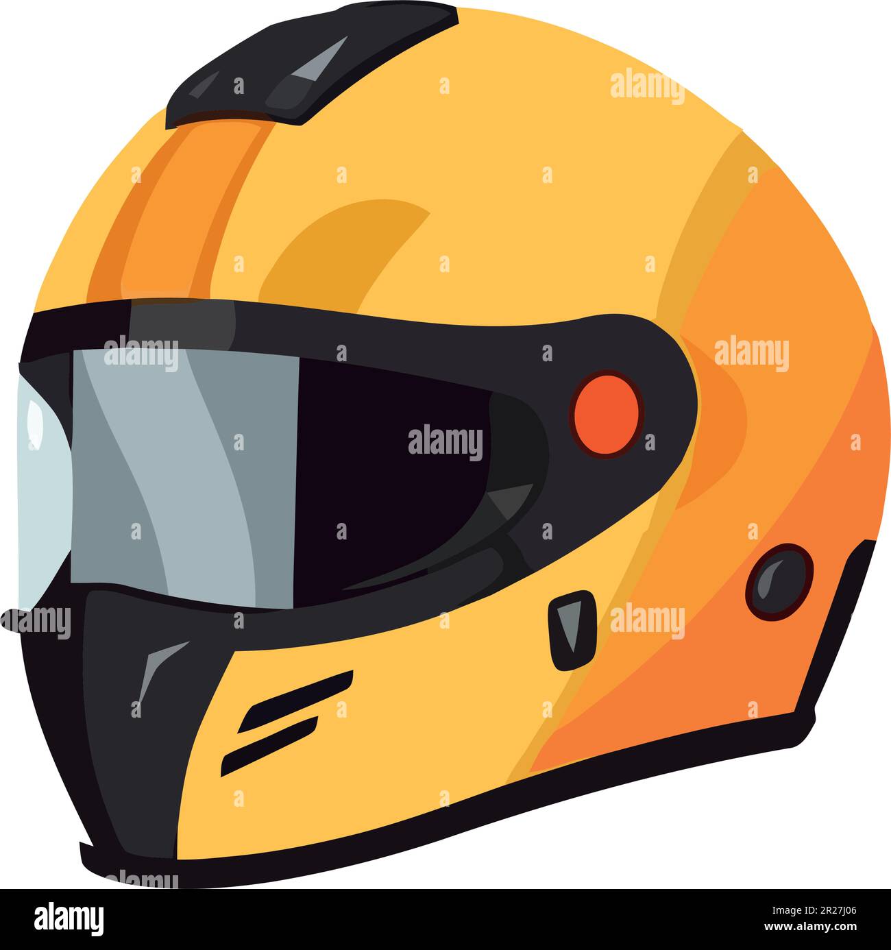 yellow sports helmet design Stock Vector Image & Art - Alamy