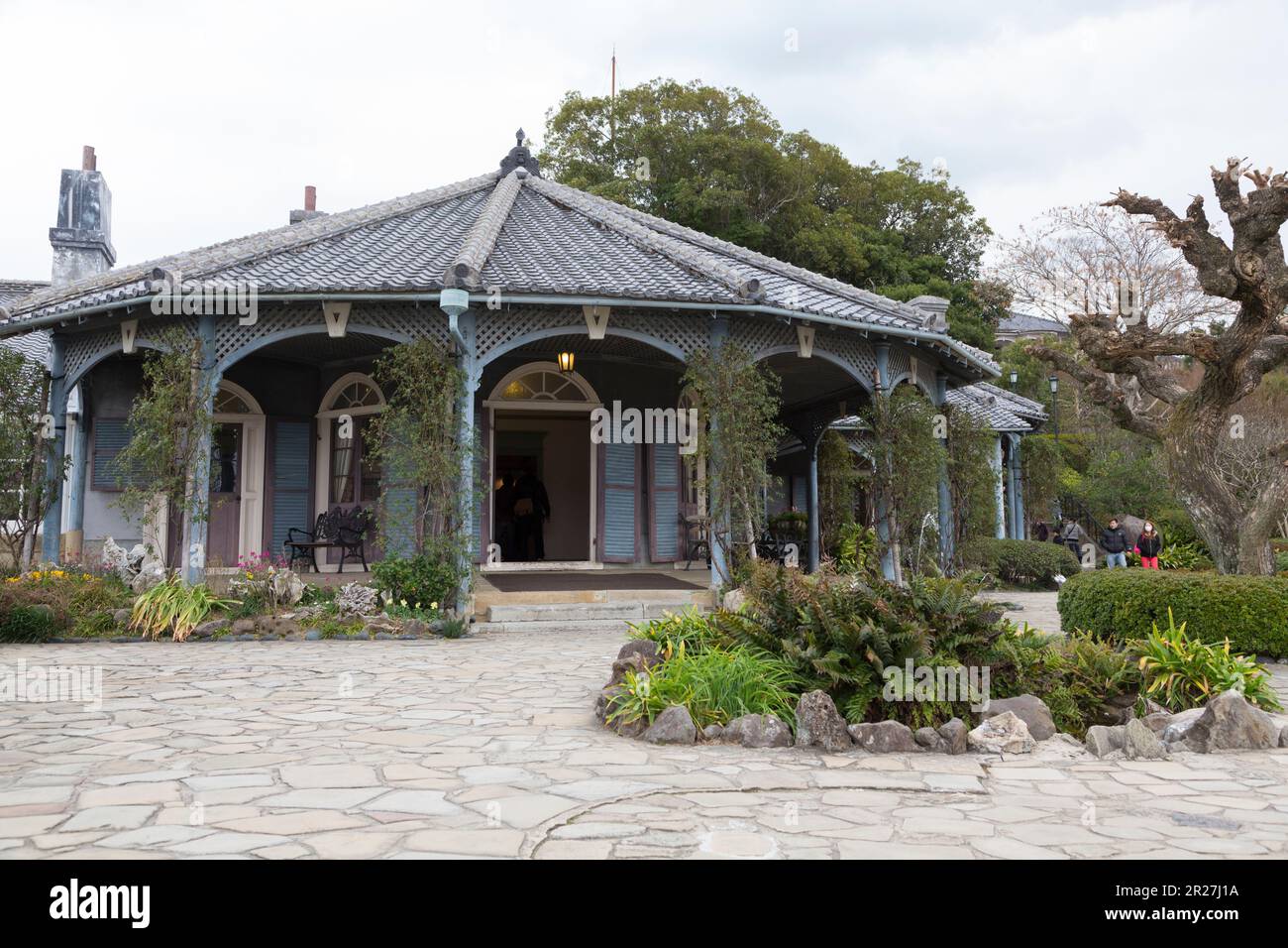 The Glover Residence in Glover Garden Stock Photo - Alamy