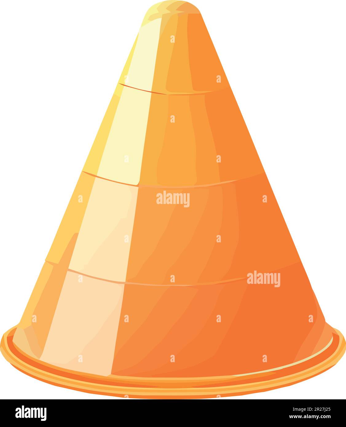 traffic cone, symbol of construction industry Stock Vector Image & Art ...