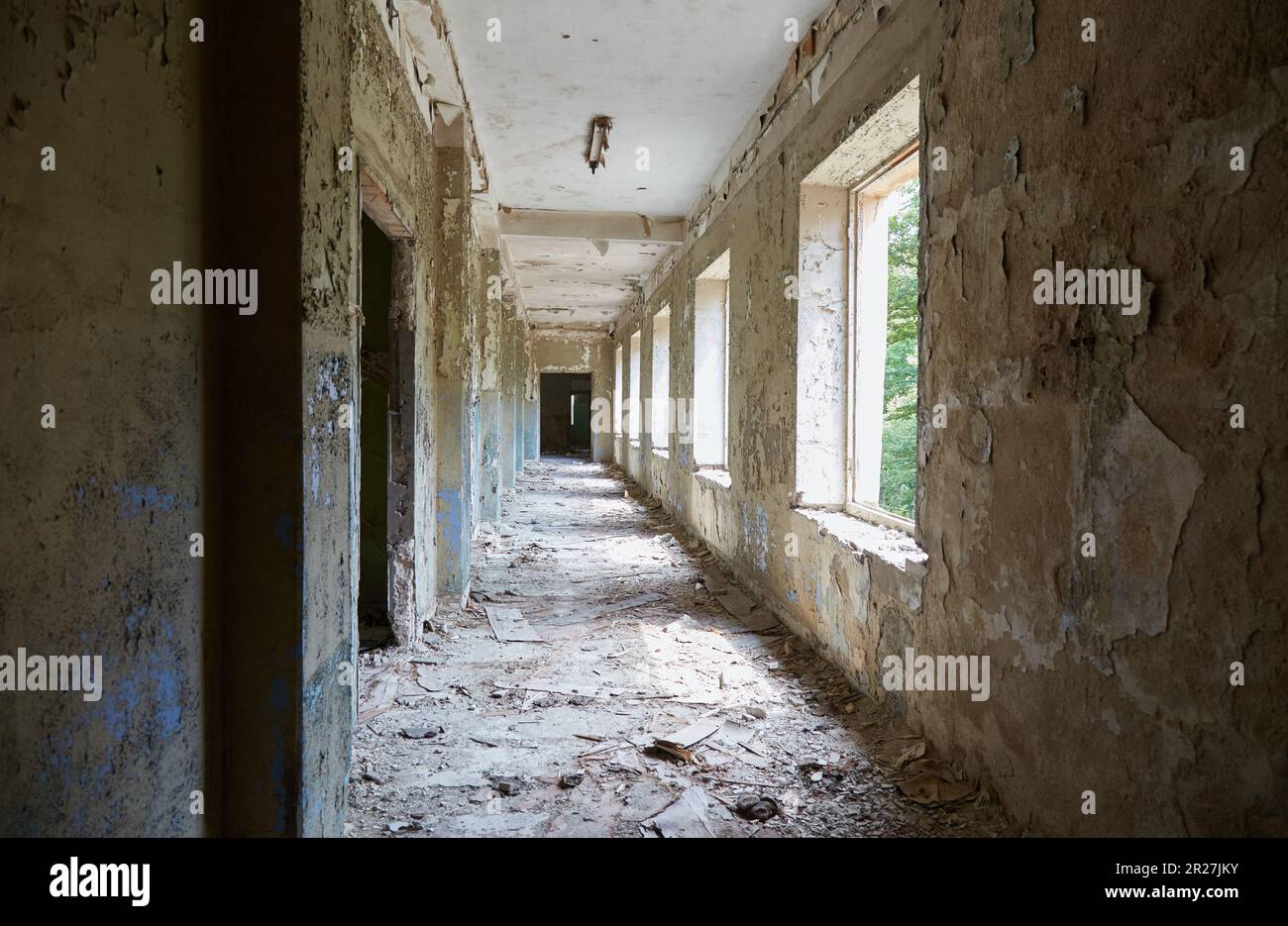 The former Soviet spa town of Tskaltubo in Georgia is now in ruins, and ...