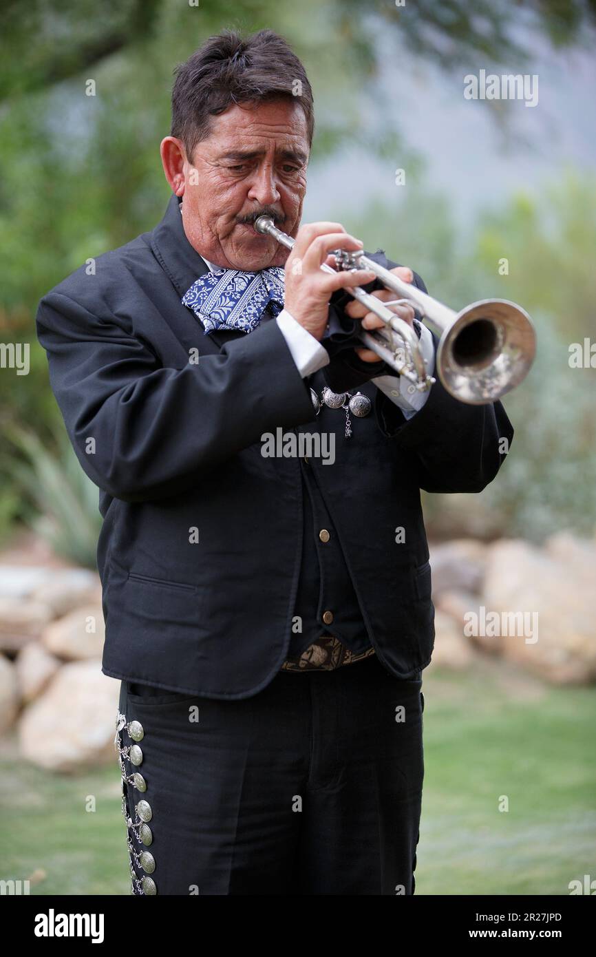 Musicians playing in mariachi band hi-res stock photography and images ...