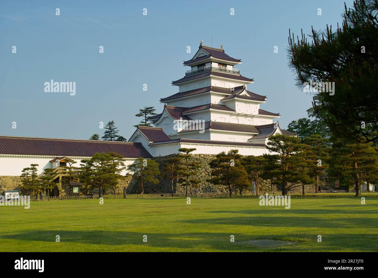 Japan aizuwakamatsu tsuruga castle hi-res stock photography and images ...
