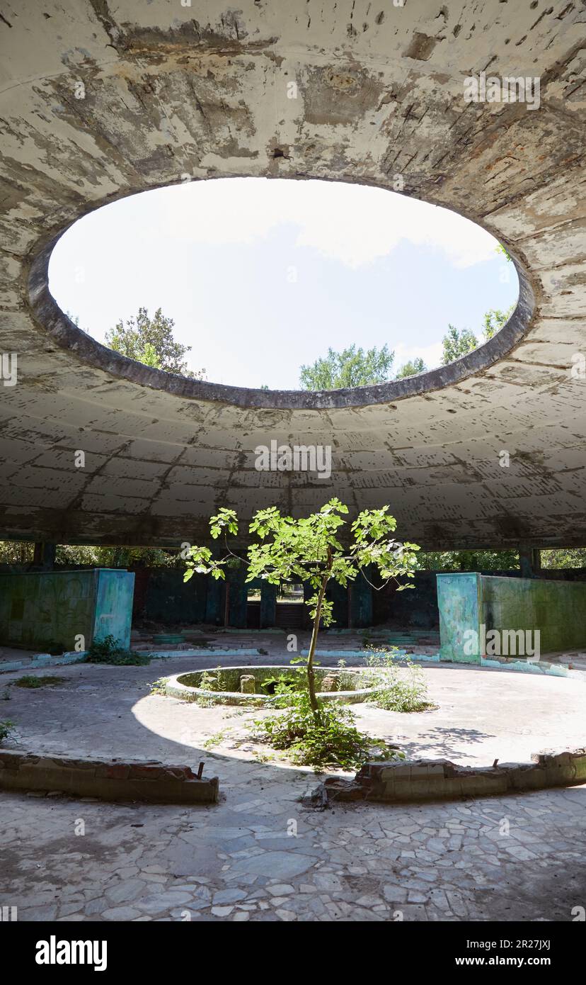 The former Soviet spa town of Tskaltubo in Georgia is now in ruins, and ...