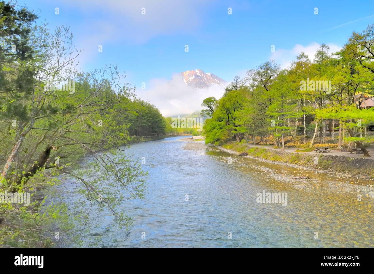 Azusagawa river hi-res stock photography and images - Alamy