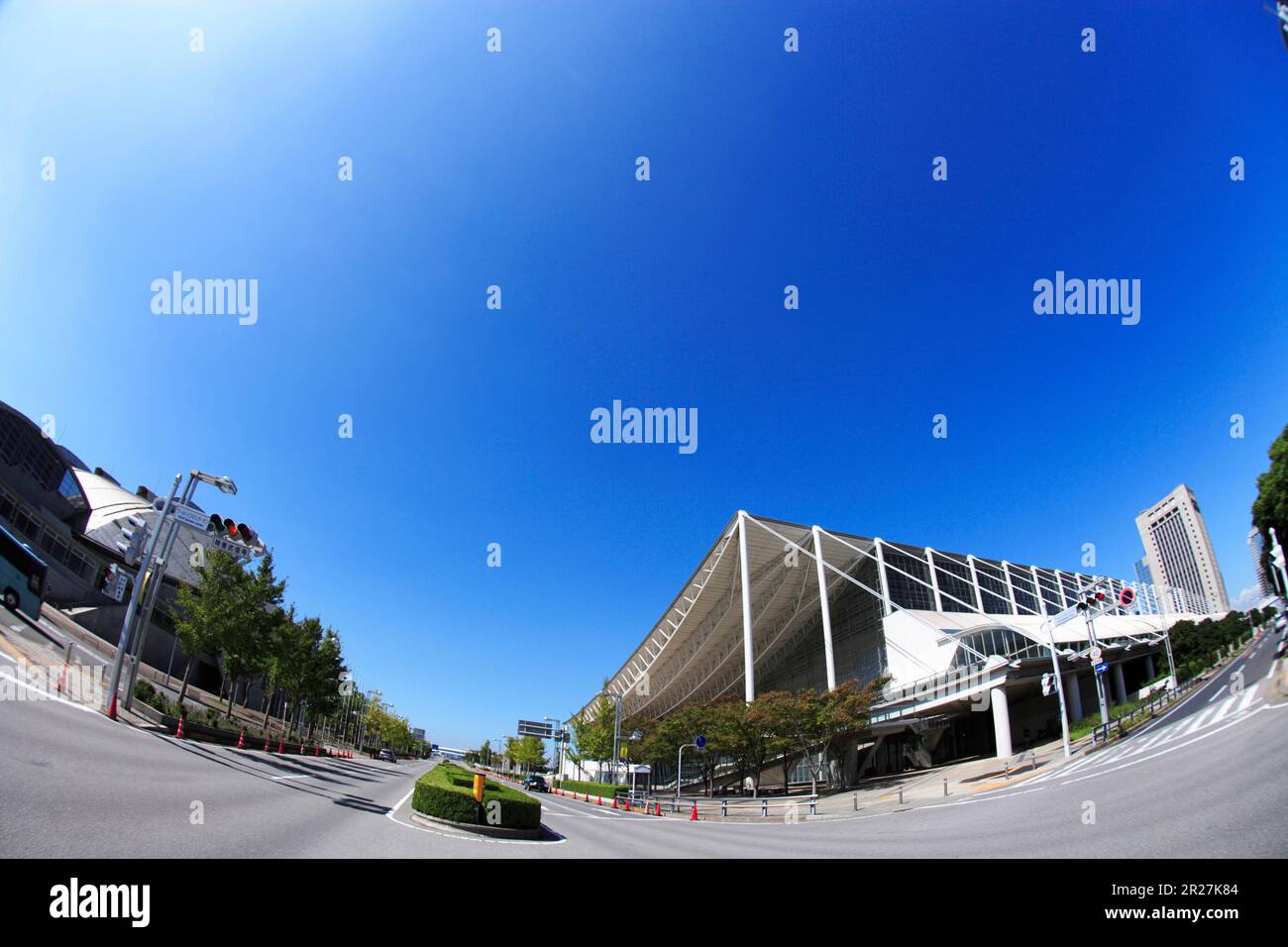 Makuhari Messe ( conference hall Stock Photo - Alamy