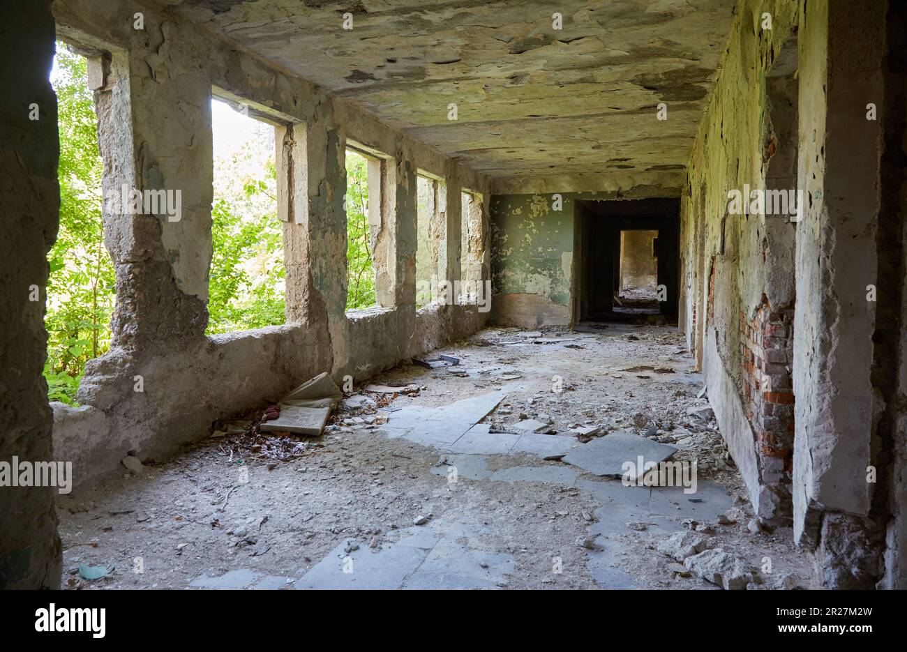The former Soviet spa town of Tskaltubo in Georgia is now in ruins, and ...