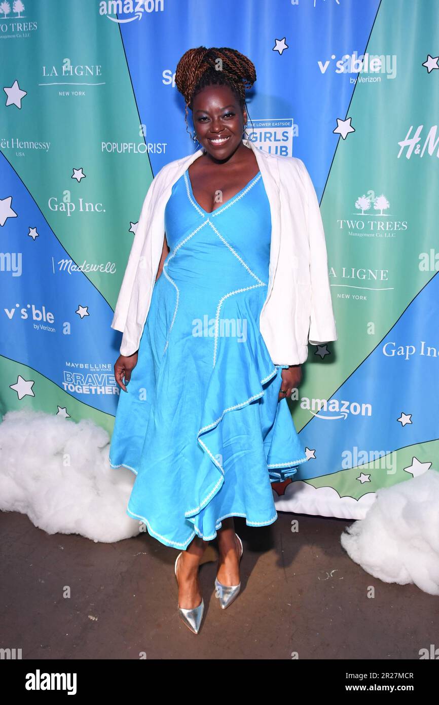 New York, USA. 17th May, 2023. Ebonie Simpson attends the Lower ...