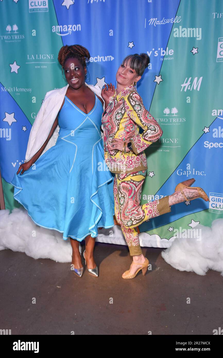 New York, USA. 17th May, 2023. Ebonie Simpson and Jenny Dembrow attend ...