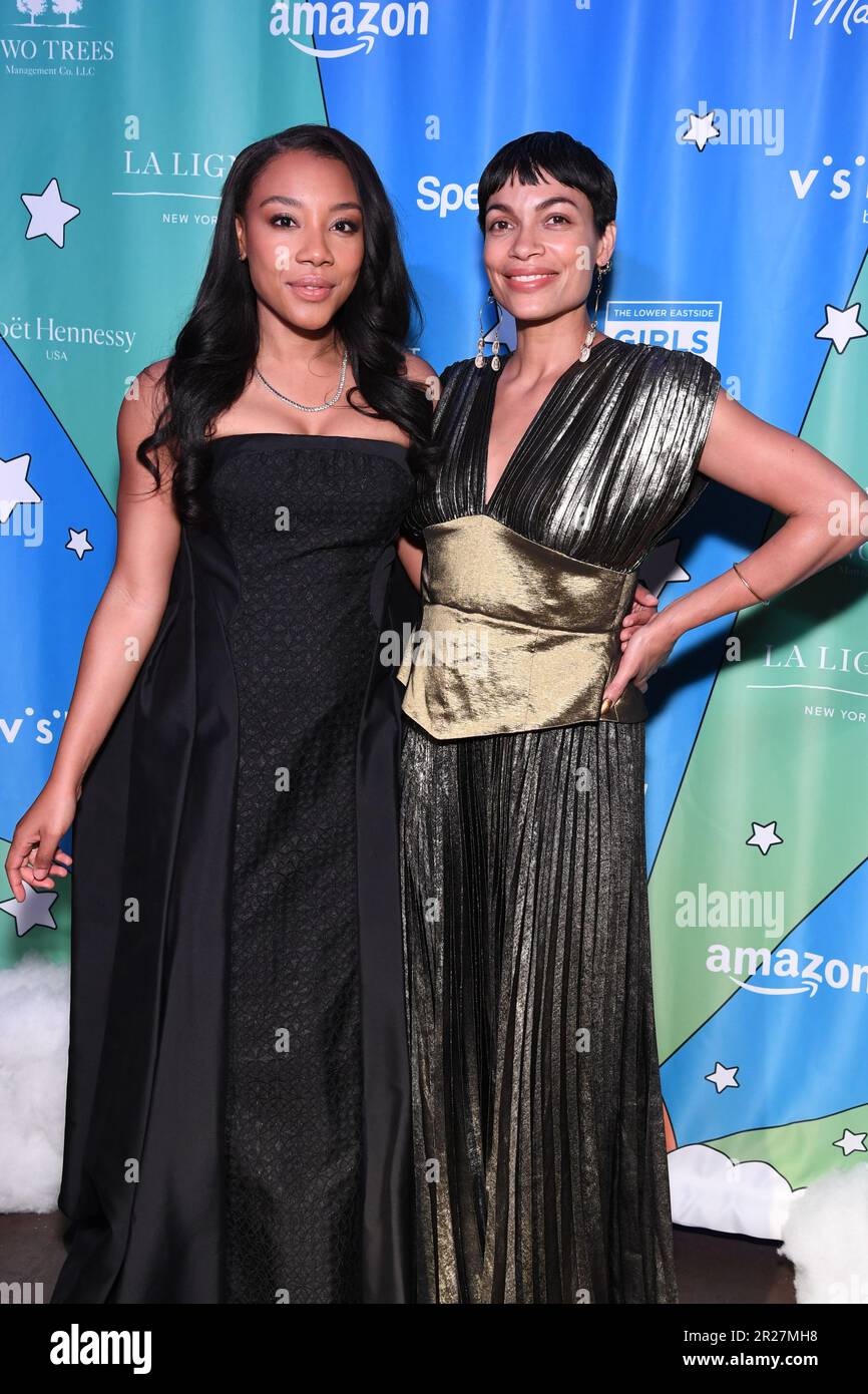 New York, USA. 17th May, 2023. Arielle Patrick and Rosario Dawson ...
