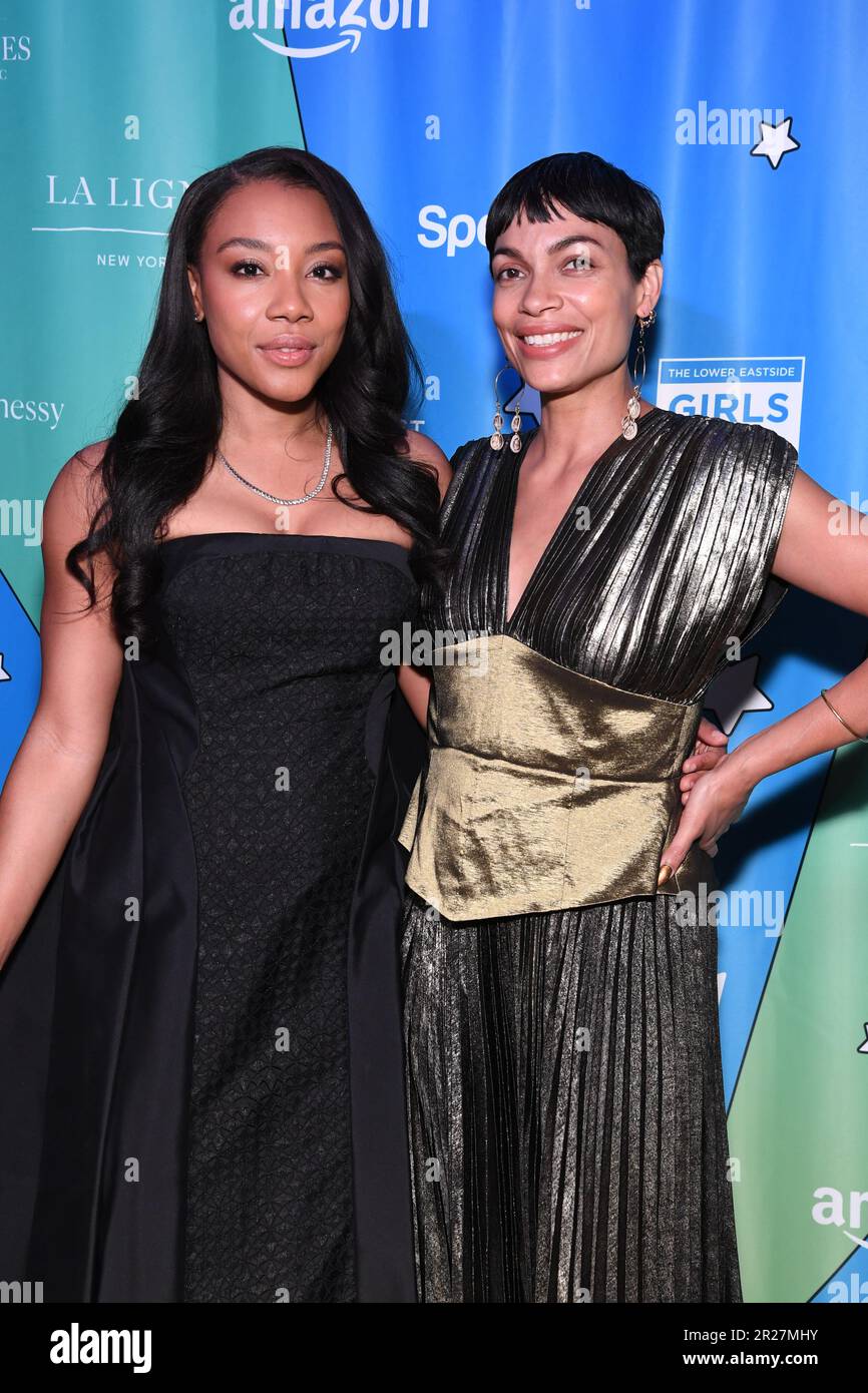 New York, USA. 17th May, 2023. Arielle Patrick and Rosario Dawson ...