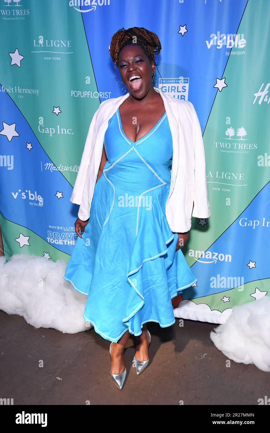 New York, USA. 17th May, 2023. Ebonie Simpson attends the Lower ...