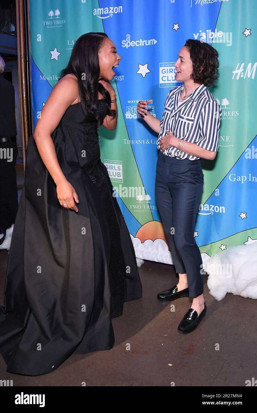 New York, USA. 17th May, 2023. Arielle Patrick and Paola Ramos attend ...