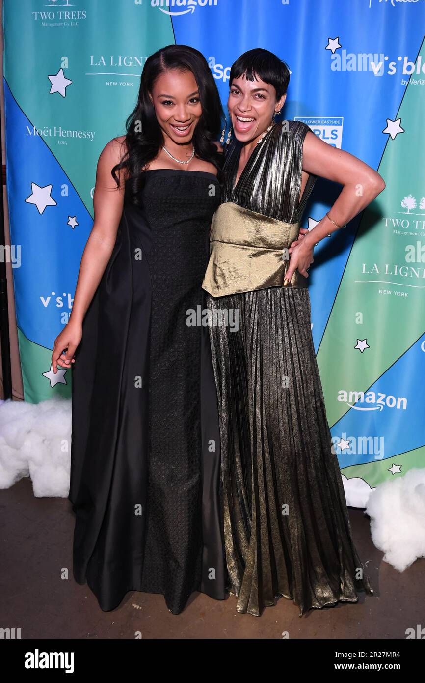 New York, USA. 17th May, 2023. Arielle Patrick and Rosario Dawson ...