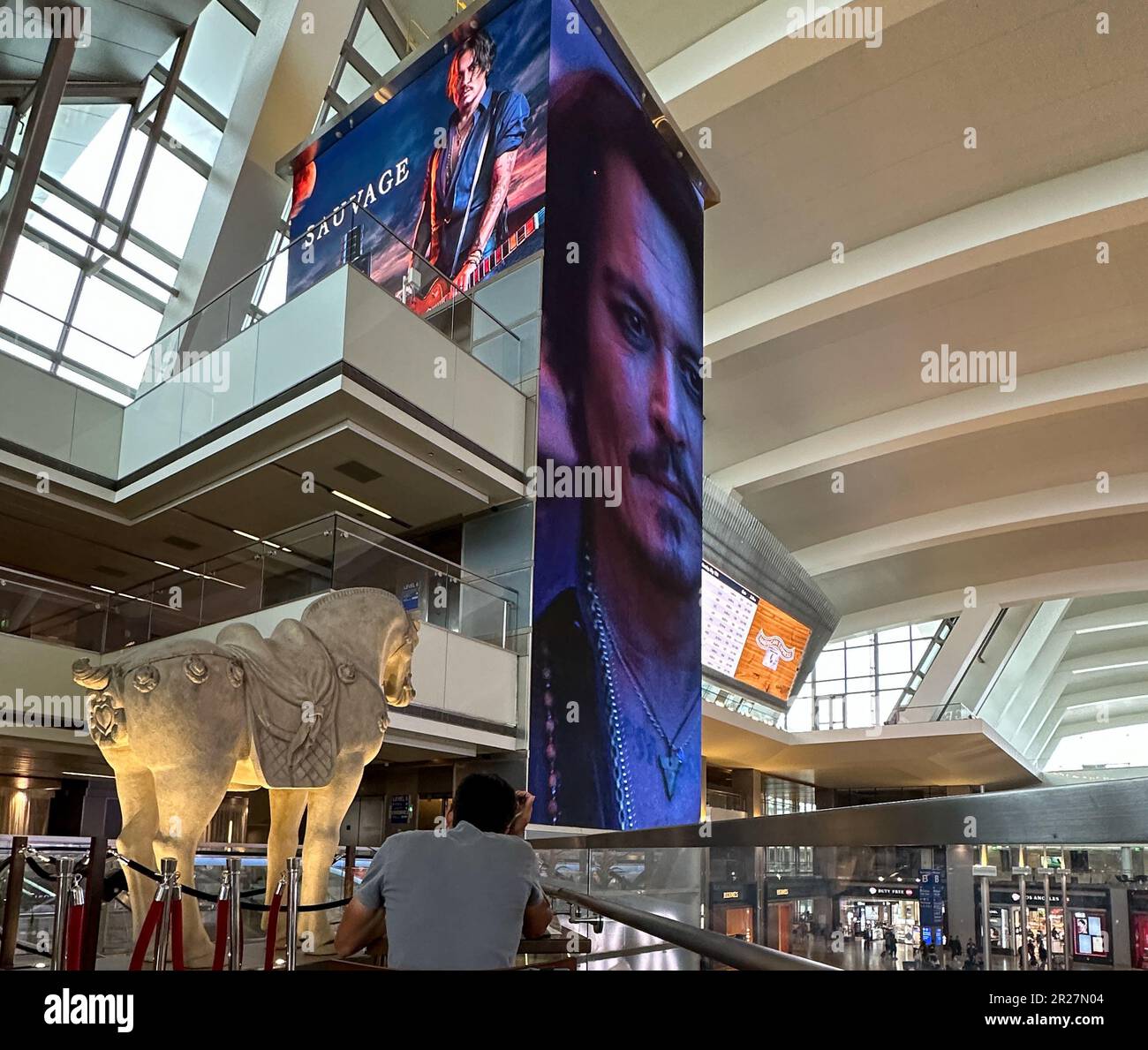 Johnny depp statue hi-res stock photography and images - Alamy