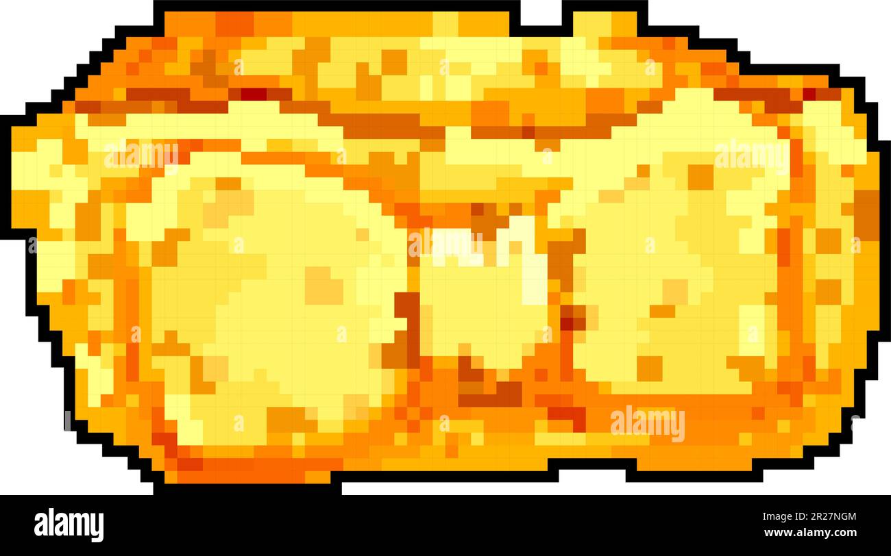 Beautiful Headband Woman Game Pixel Art Vector Illustration Stock