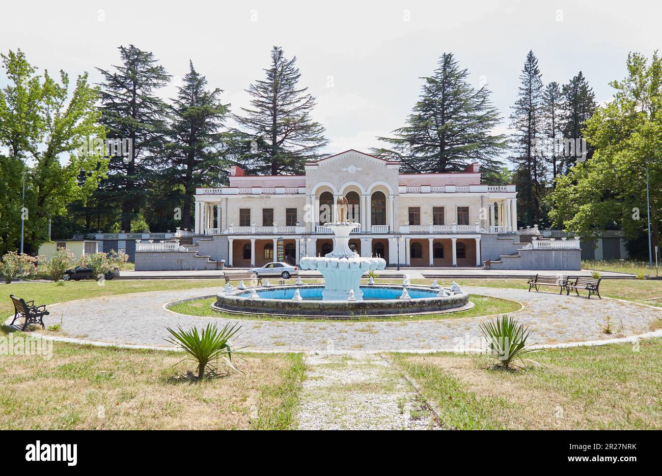 The former Soviet spa town of Tskaltubo in Georgia is now in ruins, and ...