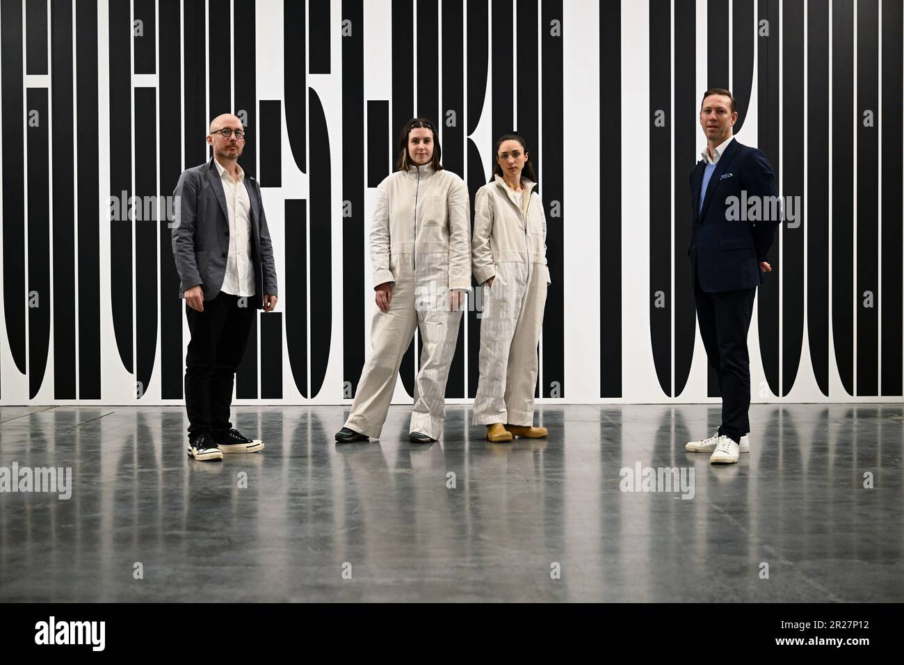 (L-R) Lou Weis, Amelia Griffin-Toovey, Lana Jones and Simon Maidment ...