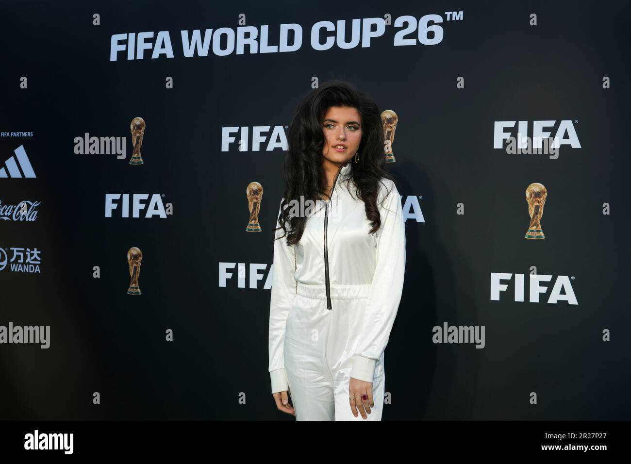 Norwegian singer Angelina Jordan arrives for a ceremony unveiling the ...