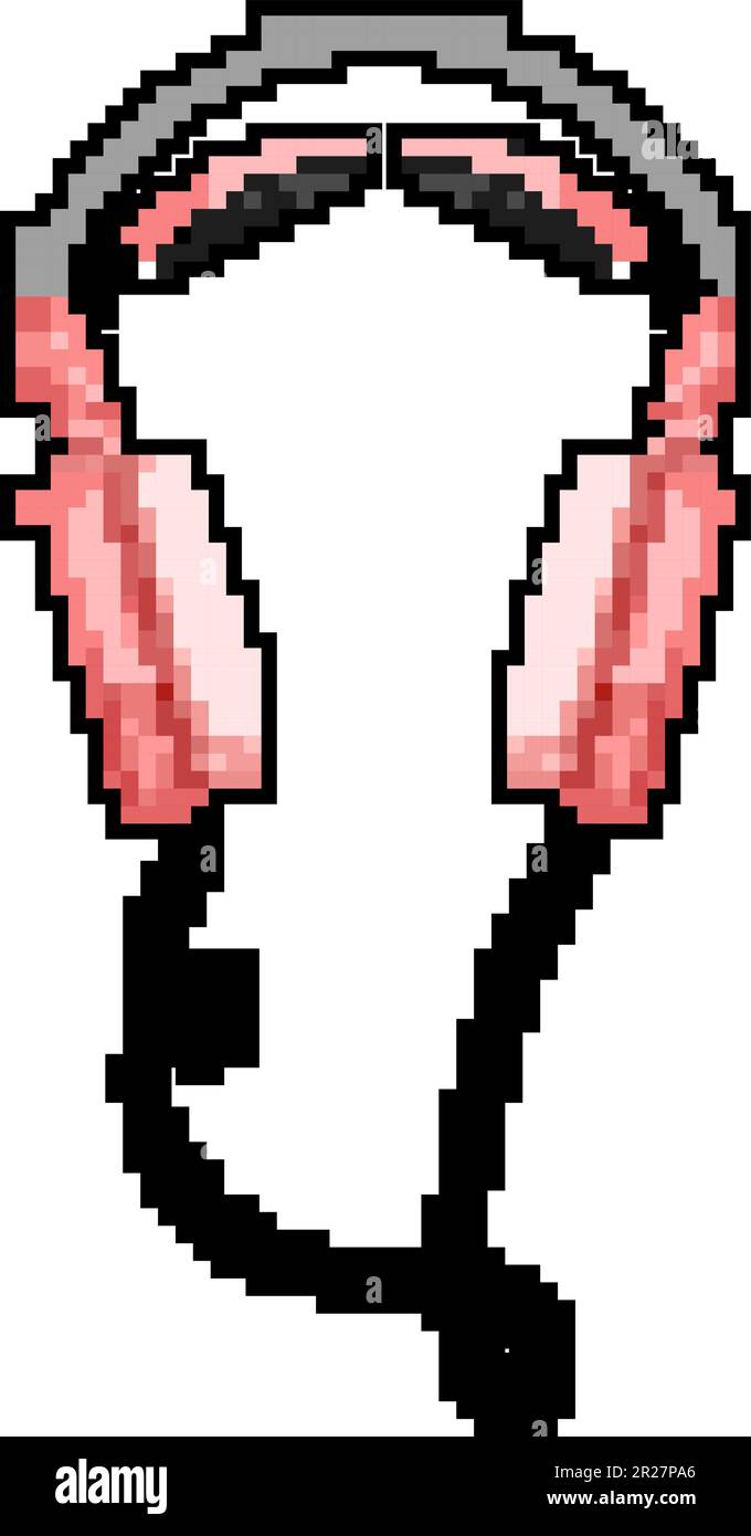 head headphones color icon vector illustration Stock Vector Image & Art ...