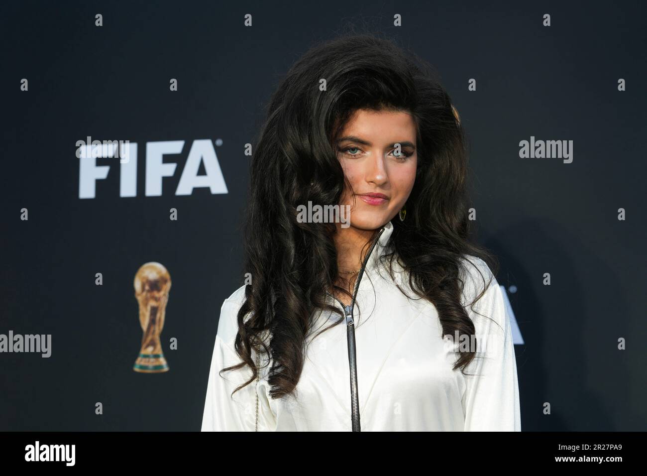 Norwegian singer Angelina Jordan arrives for a ceremony unveiling the ...