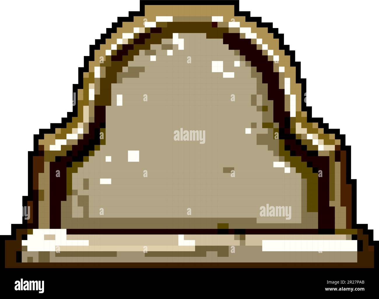 death headstone game pixel art vector illustration Stock Vector Image ...