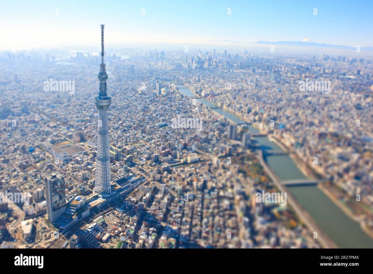 Miniature Sky Tree Stock Photo - Alamy