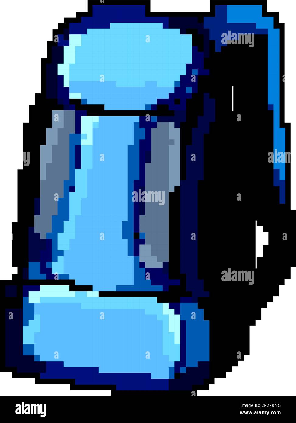 trip hiking backpack game pixel art vector illustration Stock Vector ...