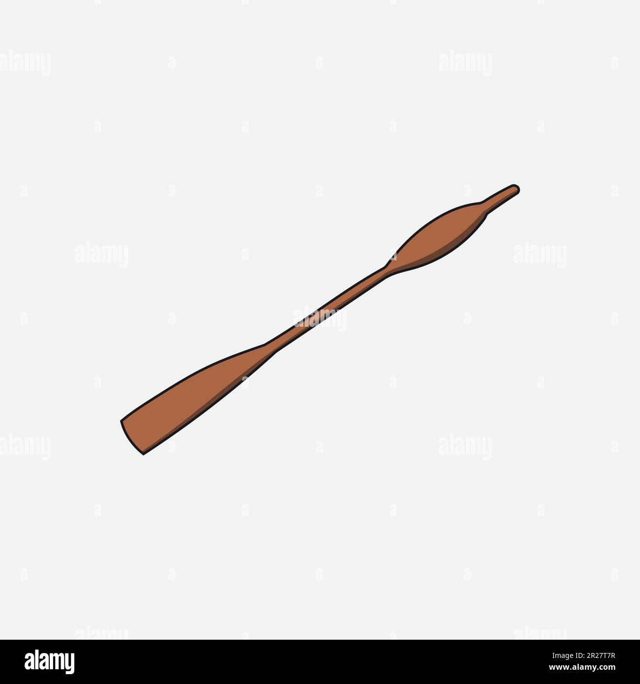 Woodcut Illustration of an Oar. - Vector Stock Vector Image & Art - Alamy