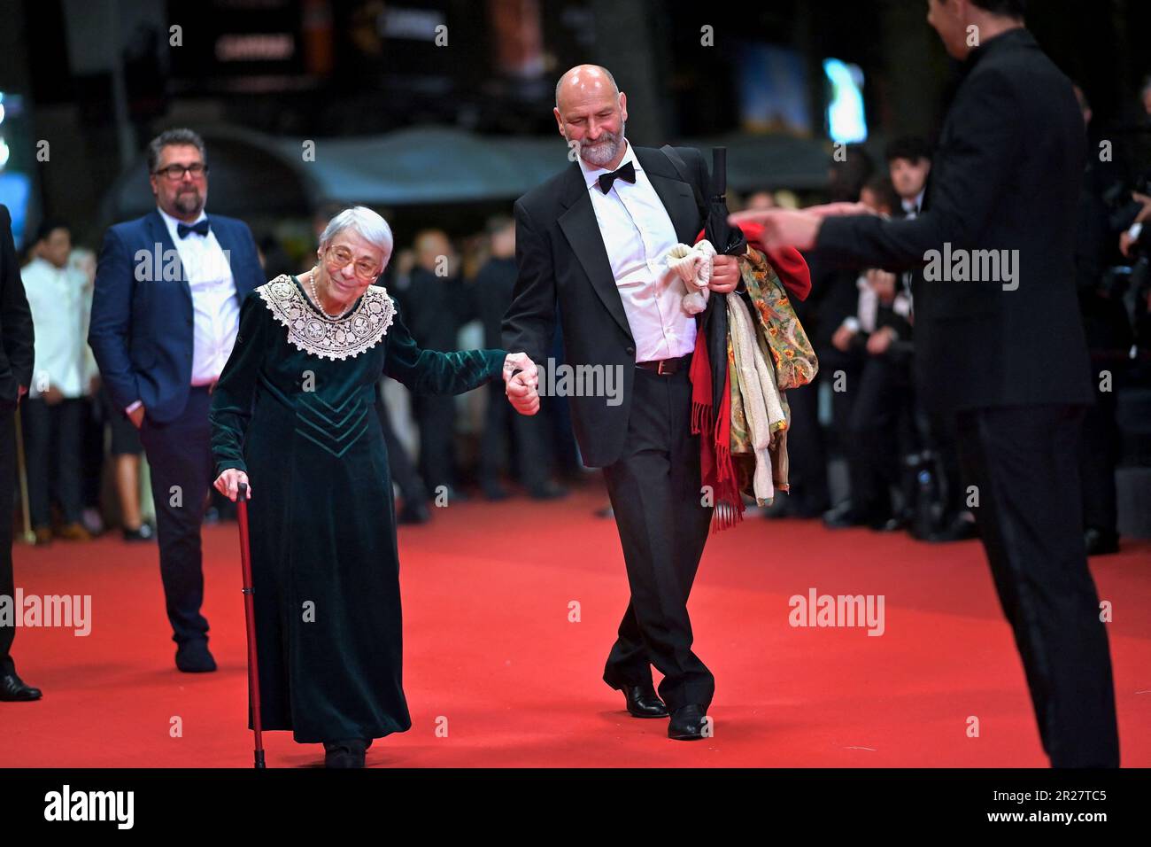 Cannes, France. 17th May, 2023. Judit Elek attends the Le Retour red ...