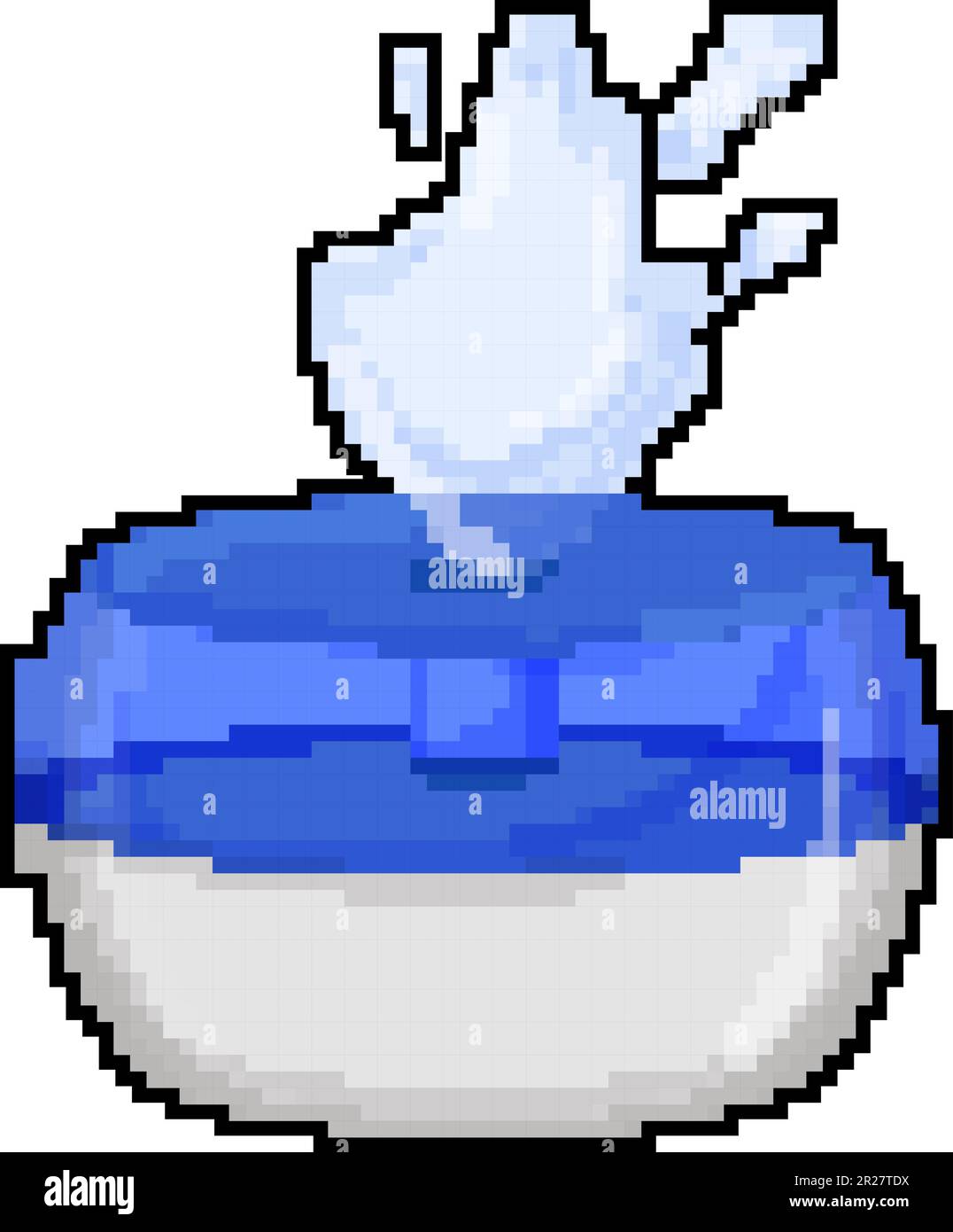 room humidifier air game pixel art vector illustration Stock Vector ...