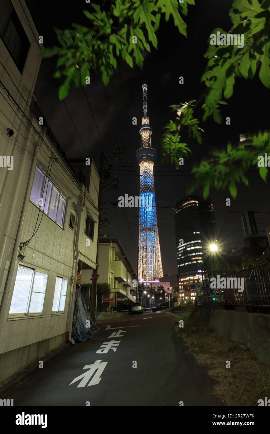 Tokyo alleyway at night hi-res stock photography and images - Alamy