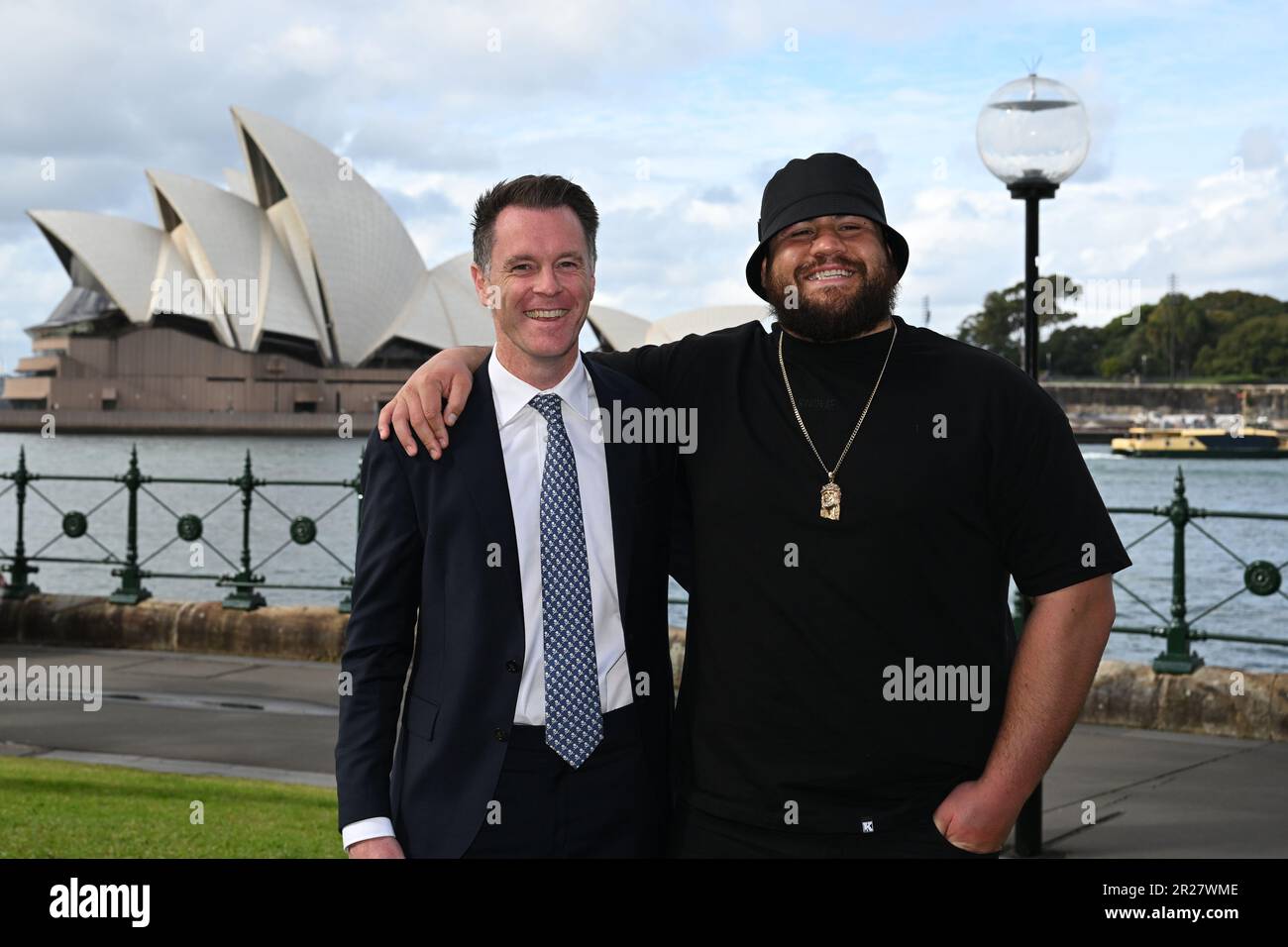 Sydney, Australia, May 18, 2023. NSW Premier Chris Minns with ...