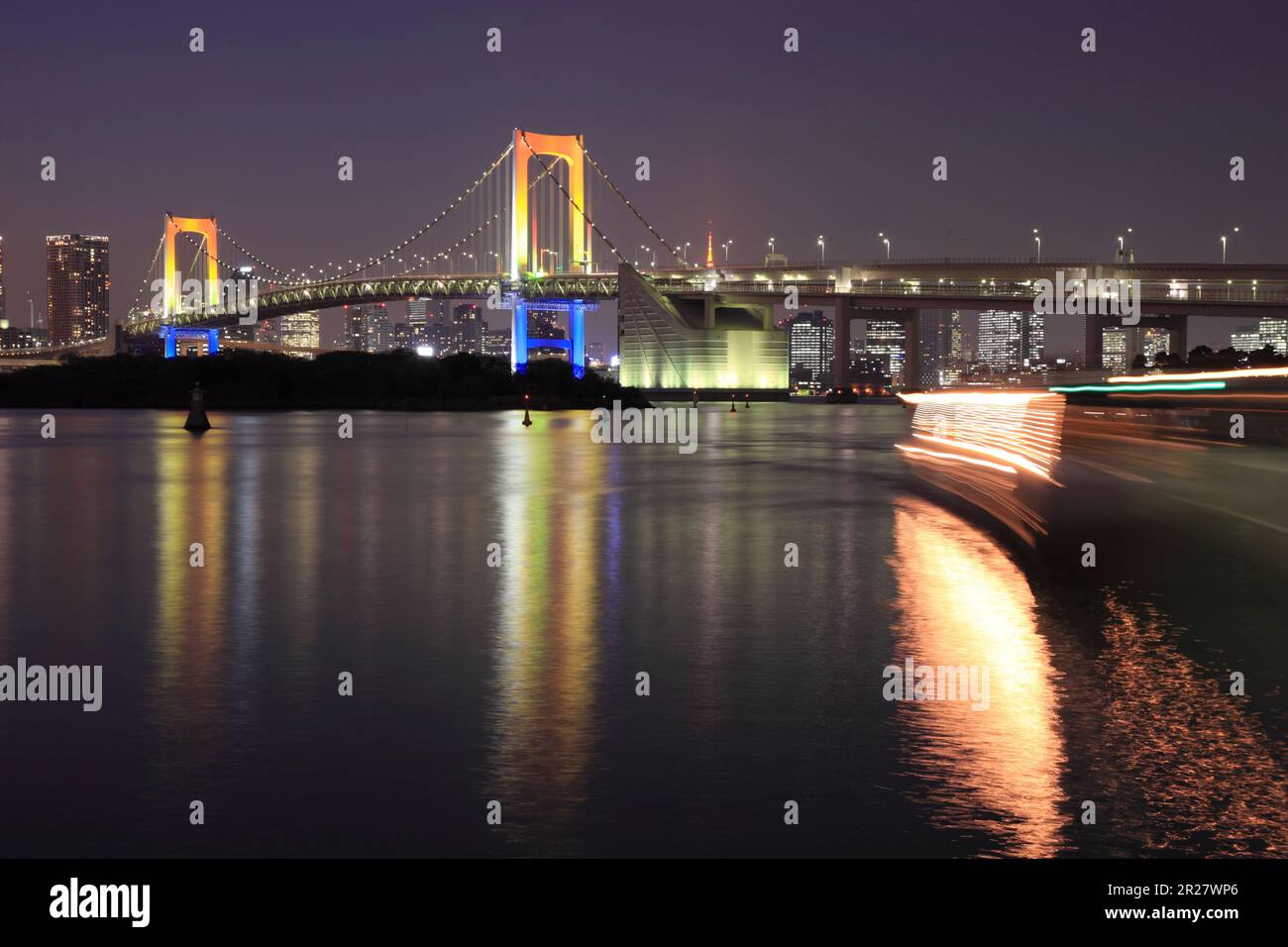 Night view of Odaiba Stock Photo - Alamy