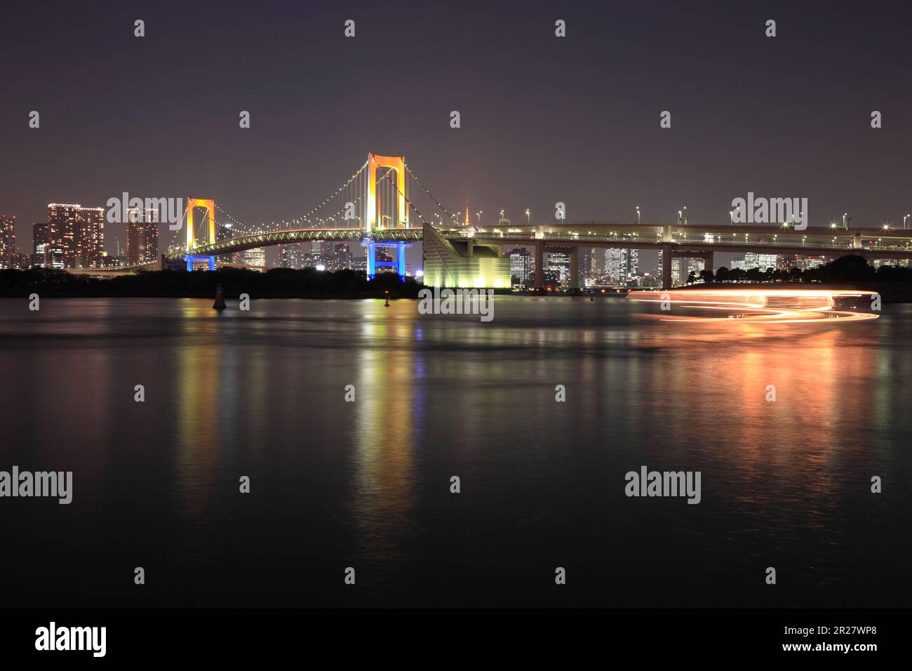 Night view of Odaiba Stock Photo - Alamy