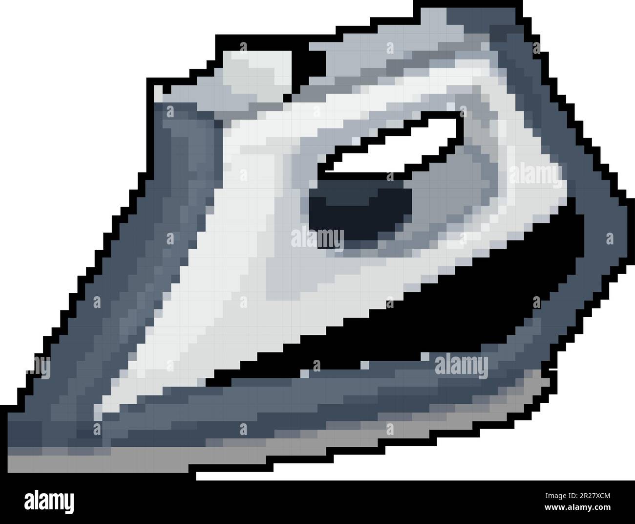 household iron laundry game pixel art vector illustration Stock Vector ...