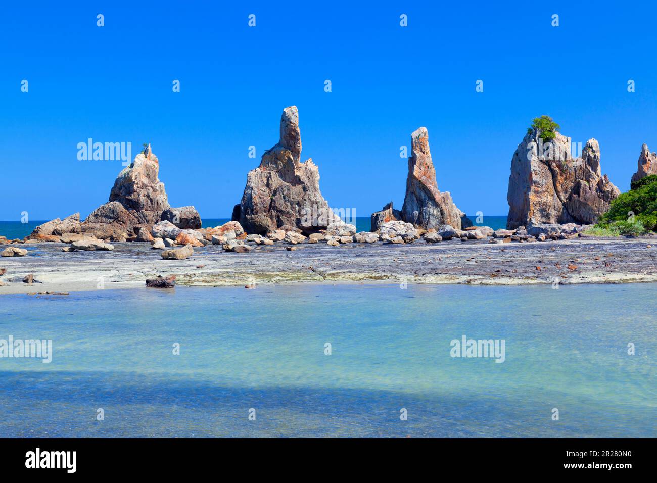 Hashigui rock hi-res stock photography and images - Alamy