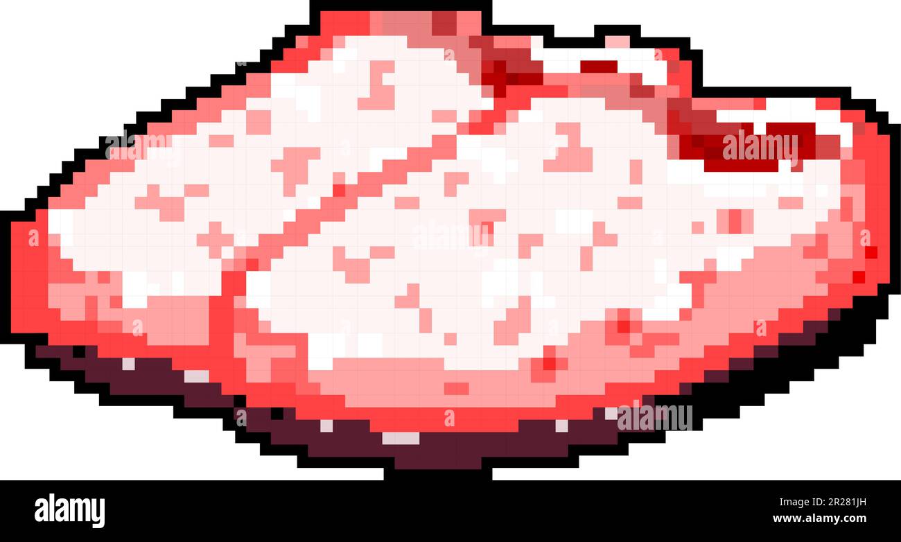 fluffy kid slippers game pixel art vector illustration Stock Vector ...