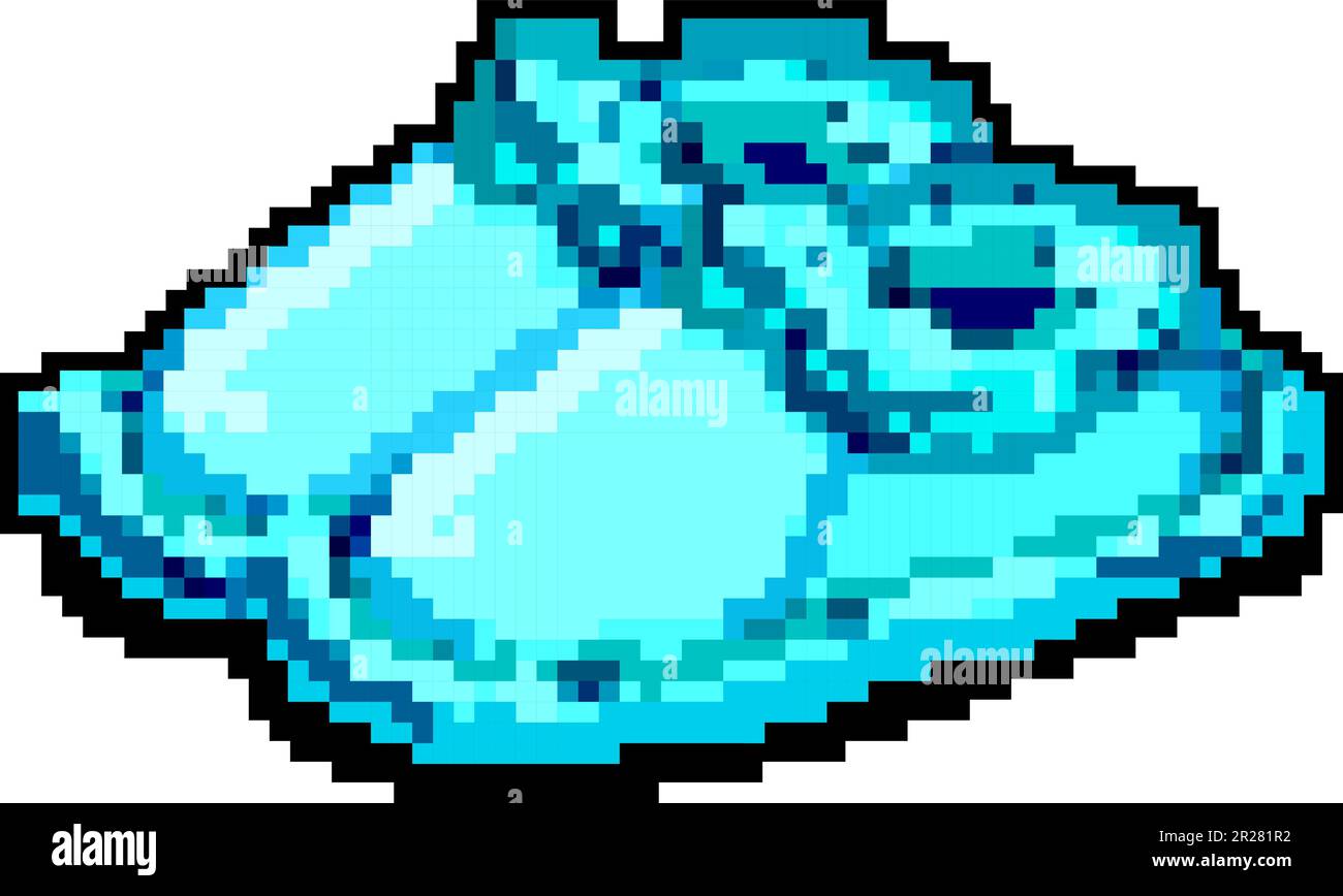 Pixel art foot Cut Out Stock Images & Pictures - Alamy