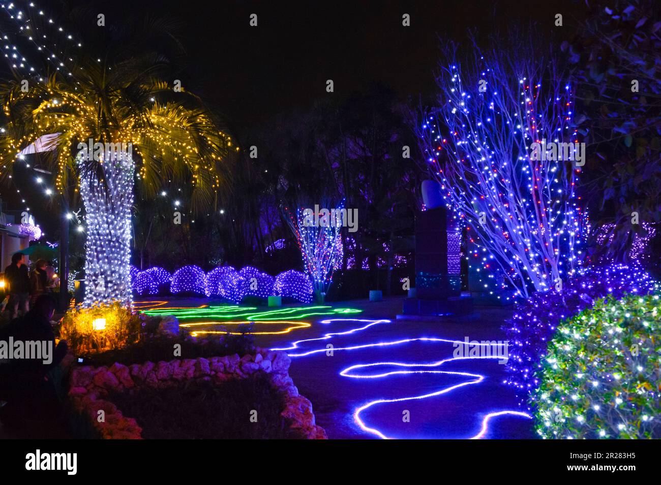 Japan garden winter sunset hi-res stock photography and images - Alamy