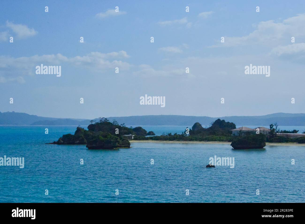 The sea which is between Motobu Peninsula and Yagachito is called ...