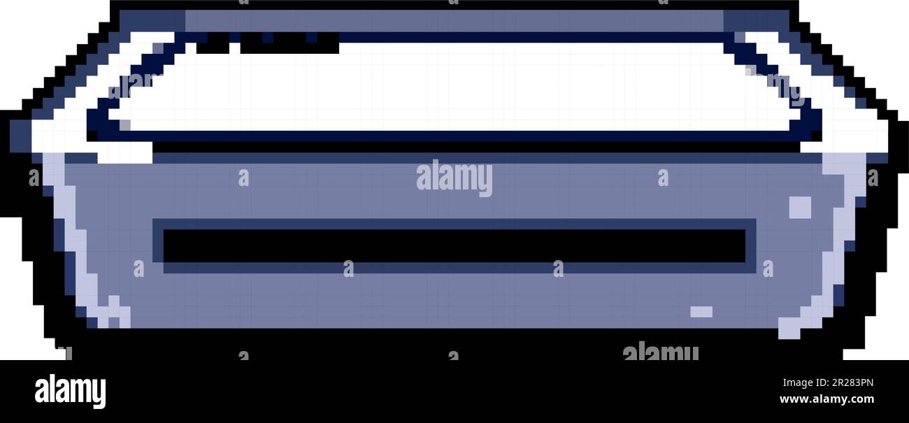 technology laminator machine game pixel art vector illustration Stock Vector Image & Art - Alamy