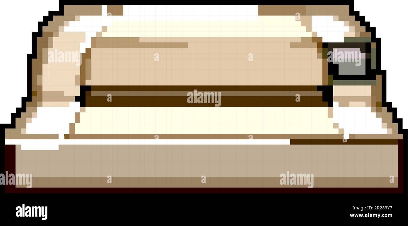 equipment laminator machine game pixel art vector illustration Stock Vector Image & Art - Alamy