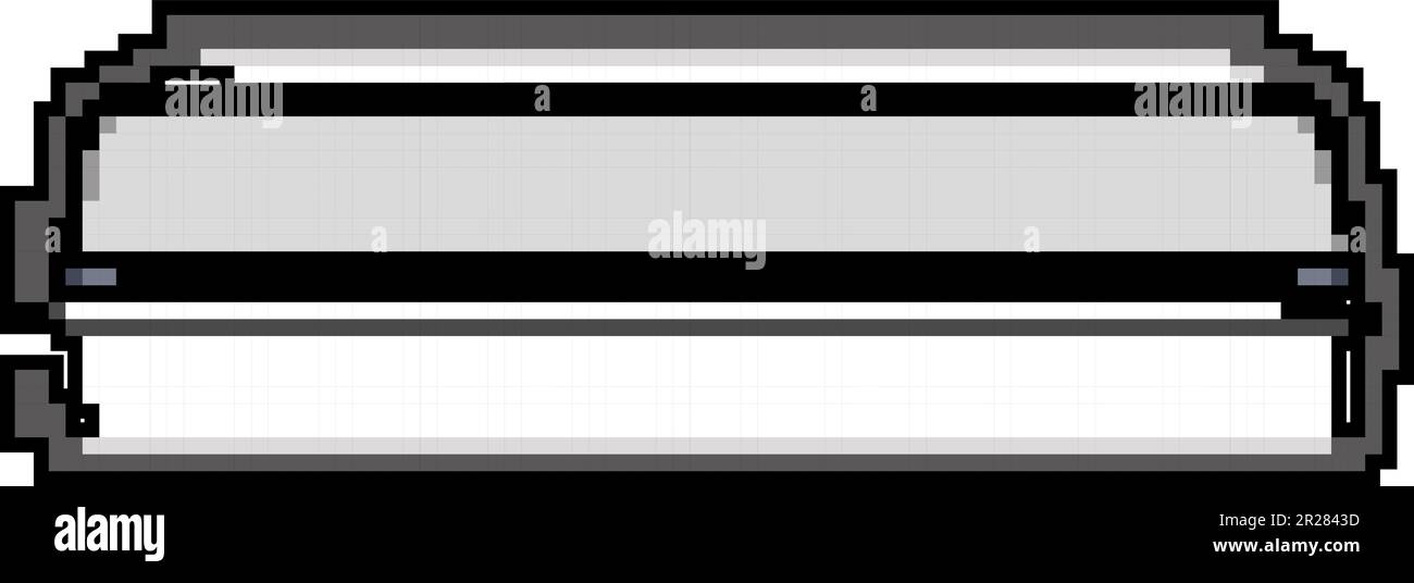 industrial laminator machine game pixel art vector illustration Stock ...