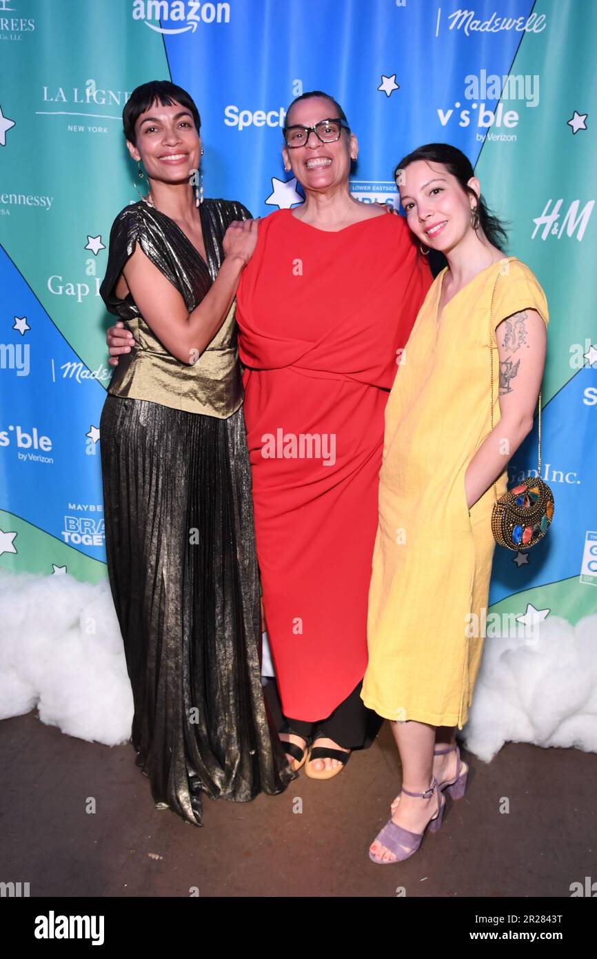 New York, USA. 17th May, 2023. Rosario Dawson, Isabel Celeste and guest ...