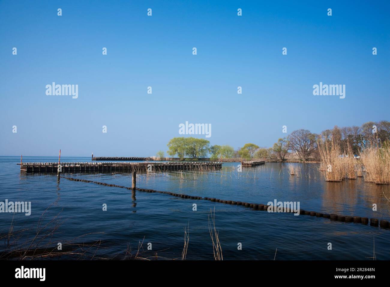Scenery of Lake Biwa Stock Photo - Alamy