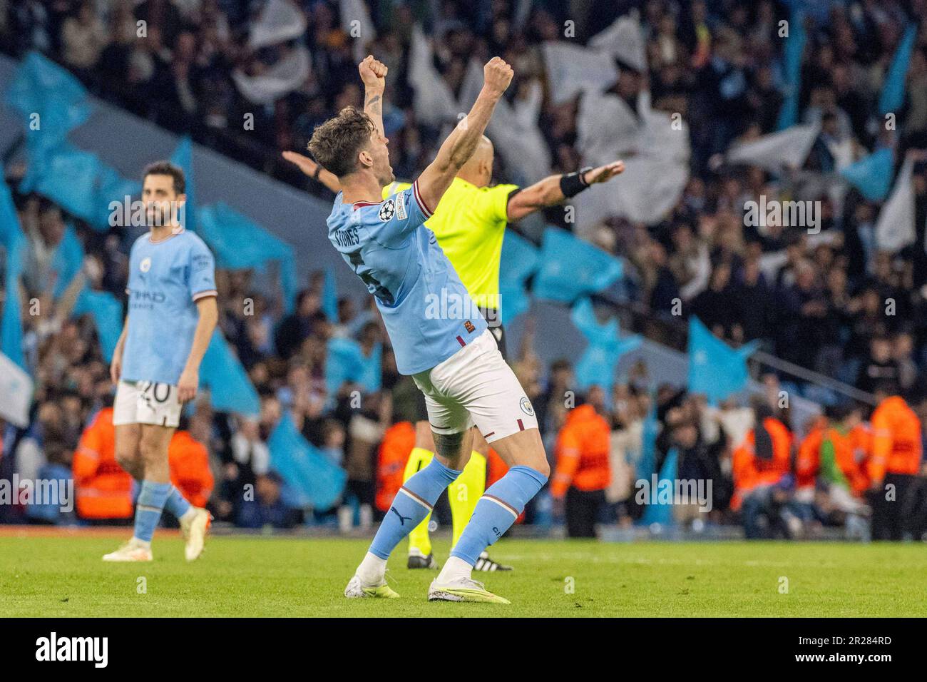 Manchester city real madrid 2023 etihad hi-res stock photography and ...
