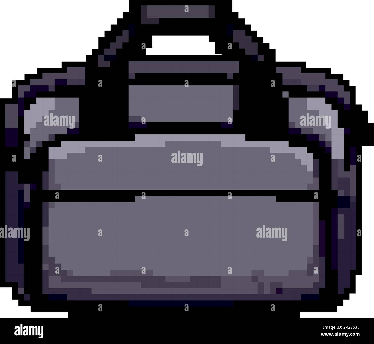 fashion laptop bag game pixel art vector illustration Stock Vector ...