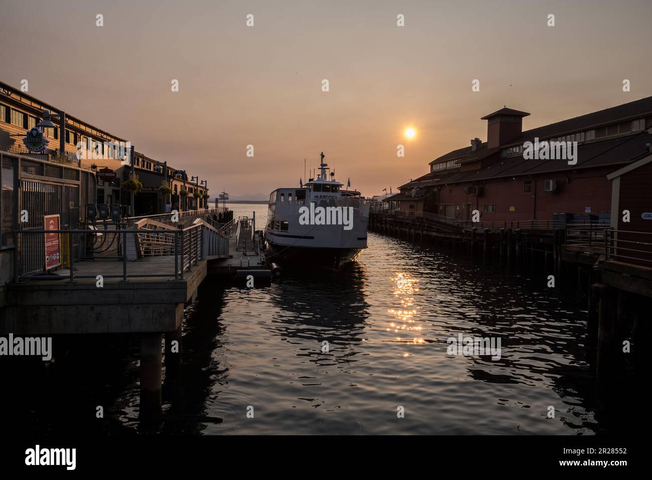 Seattle, USA. 17 May, 2023. Seattle’s air quality fell significantly as ...