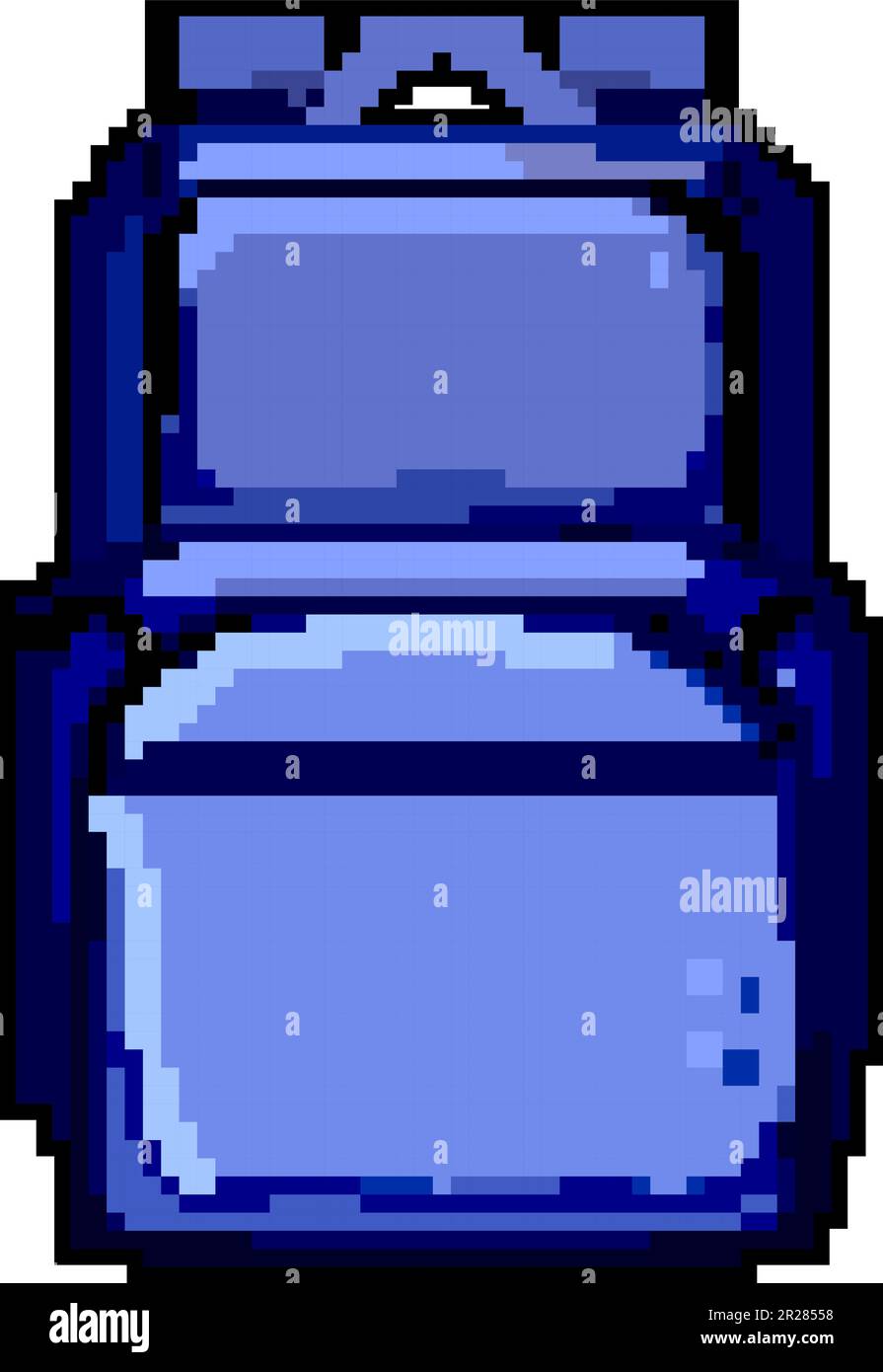 accessory laptop bag game pixel art vector illustration Stock Vector ...